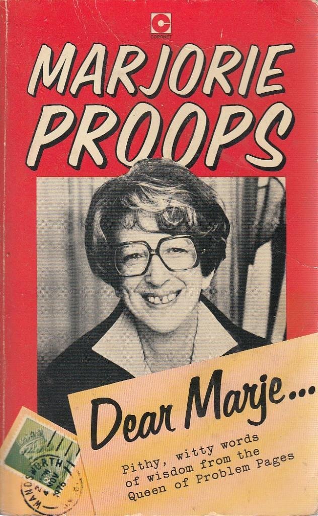 Dear Marje: Marjorie Proops: 9780340218198: Amazon.com: Books