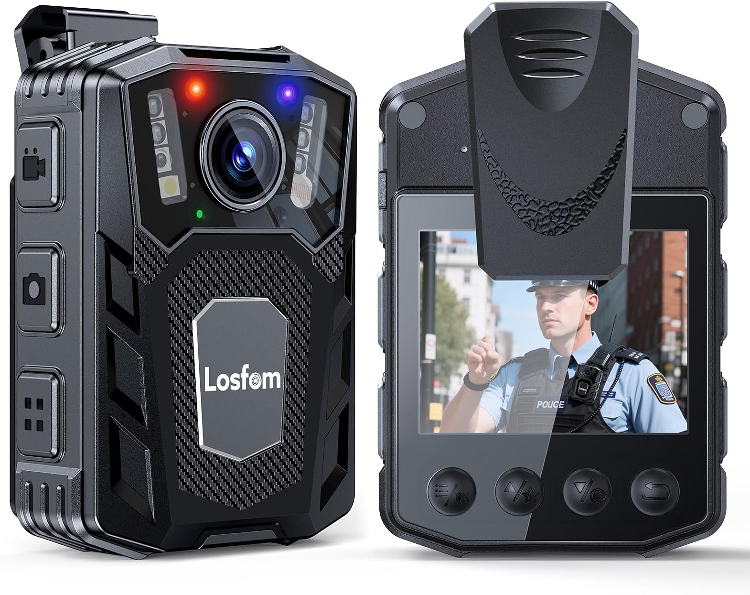 Losfom WD1 Body Camera with Audio: User Manual for 10Hrs Recording ...