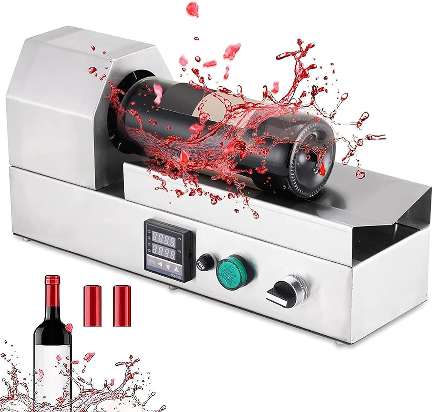 Amazon.co.jp: PVC Capsule Heat Shrinker, Wine Bottle Capsule Heat ...