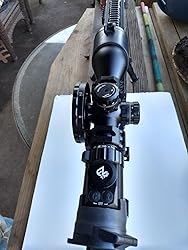 Amazon.com : Monstrum Rubberized Flip-Up Rifle Scope Lens Covers ...