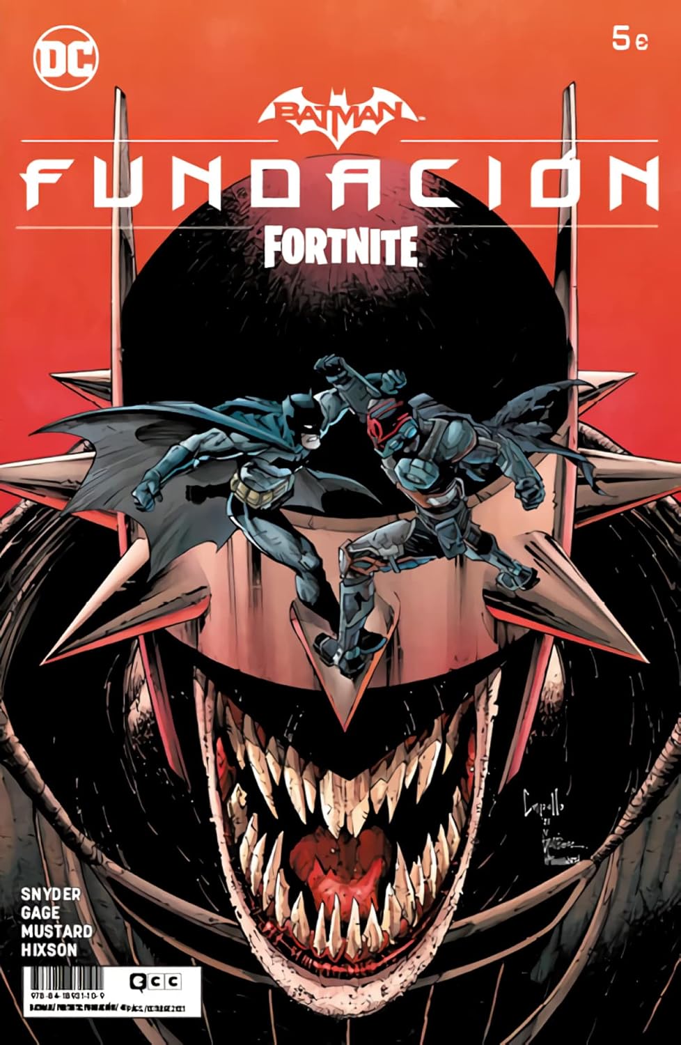 Batman/Fortnite: Fundación : Gage, Christos N., Mustard, Donald, Snyder ...