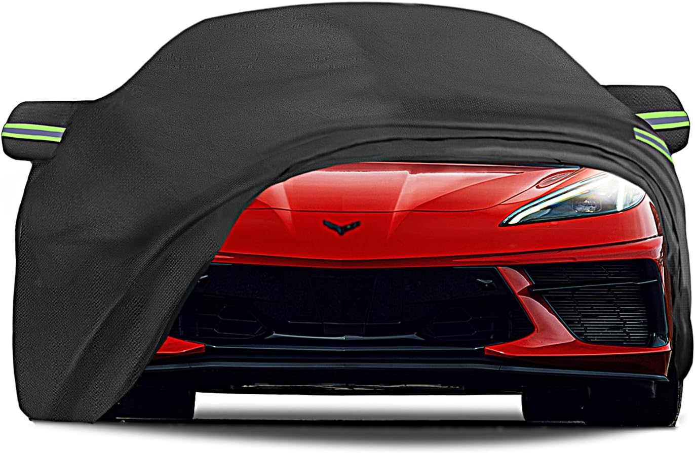 Amazon.com: Car Cover C8, Corvette Car Cover, Corvette Cover, Car Cover ...