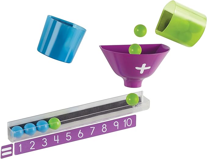 Amazon.com: Learning Resources Magnetic Addition Machine, Math Games ...