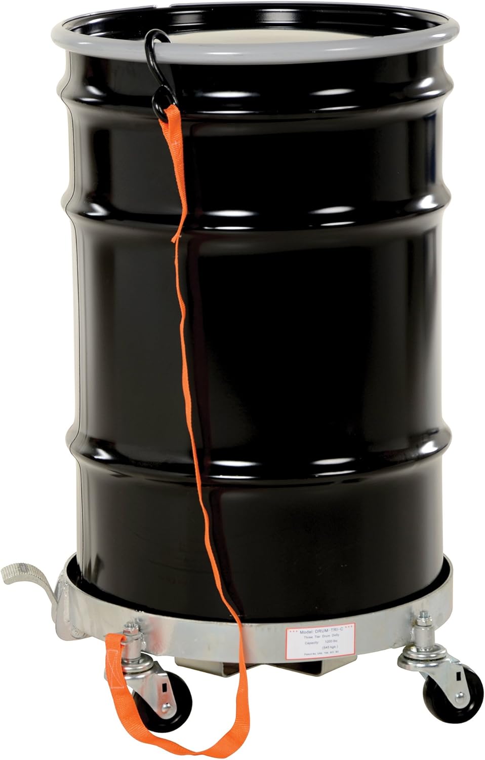 Vestil DRUM-TRI-C-TLT Tilting Drum Dolly tilts for better liquid ...