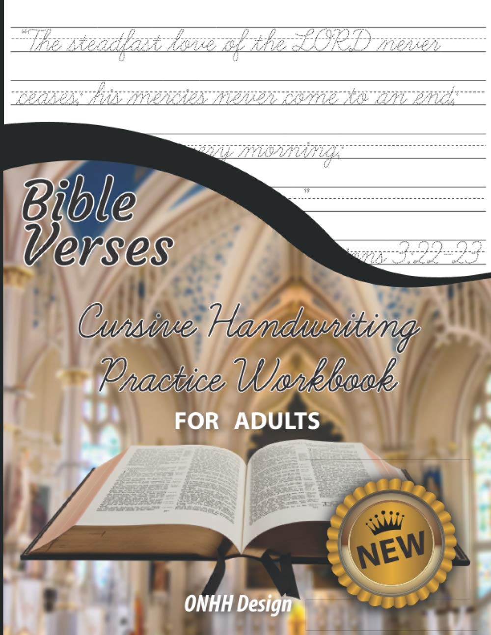 Bible Verses Cursive Handwriting Practice Workbook Practice Cursive ...