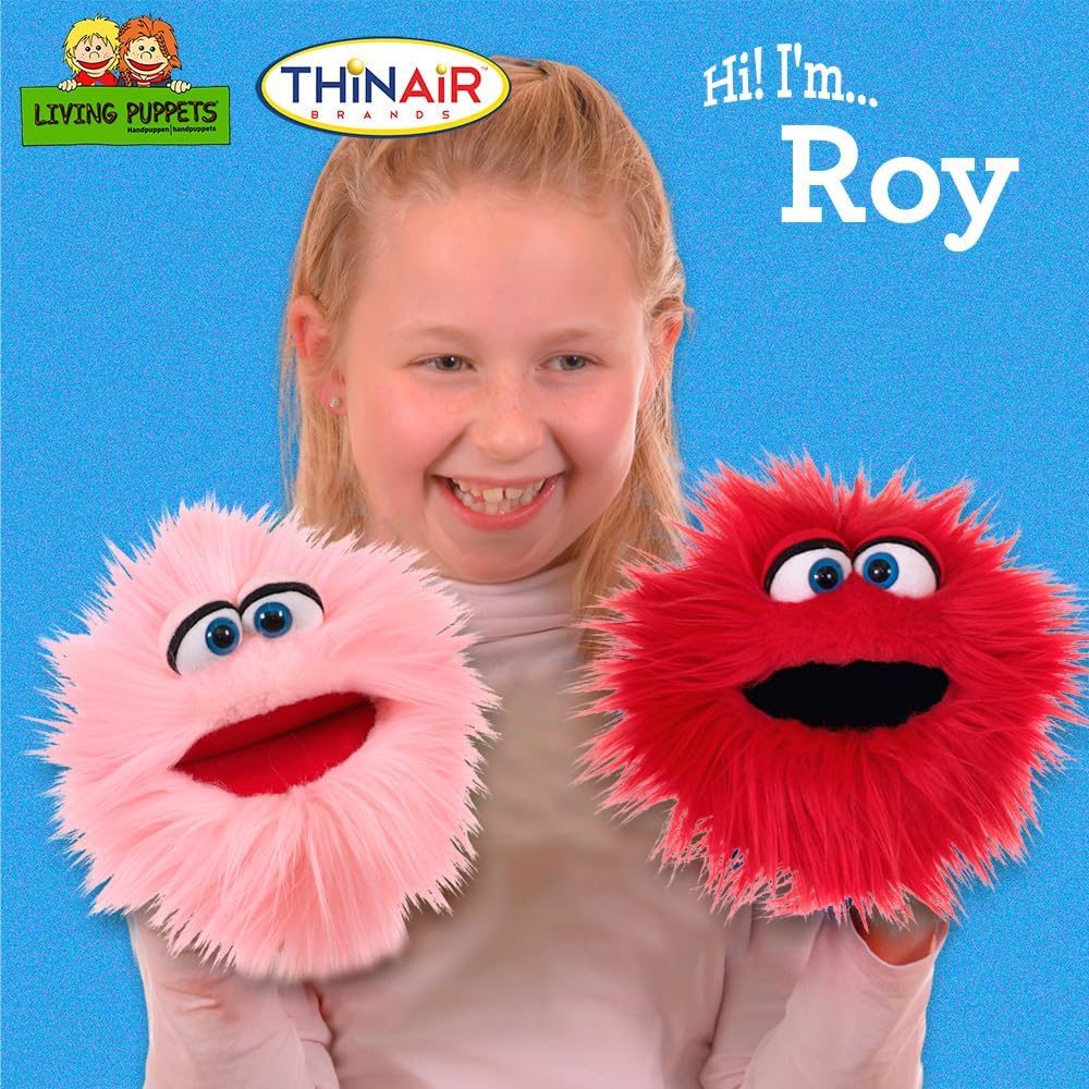 Living Puppets – Roy, el monstruo rojo amistoso de 9 pulgadas ...