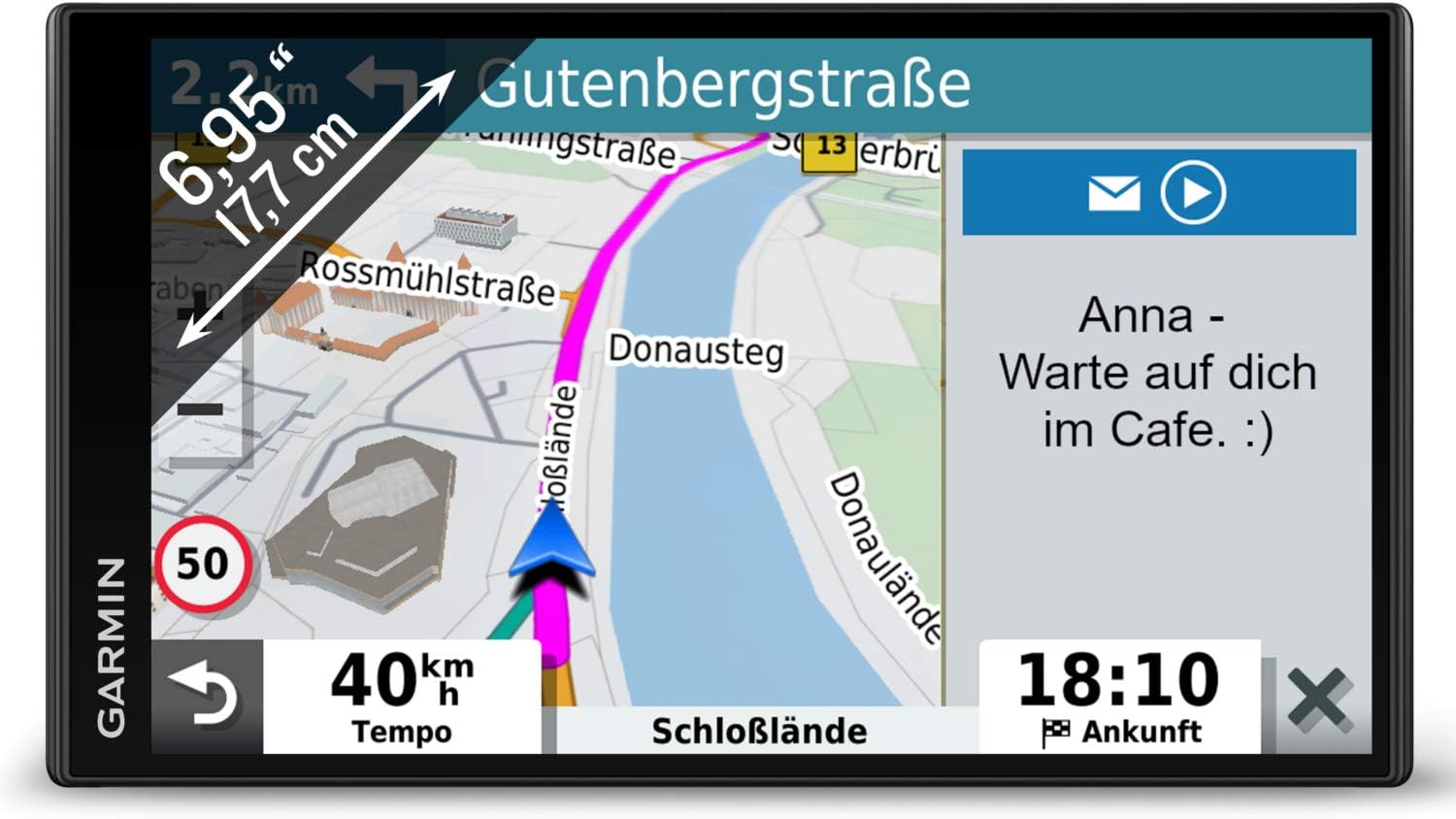 Garmin DriveSmart 65 MT-D EU Navi - extragroßes Touch-Display, 3D ...