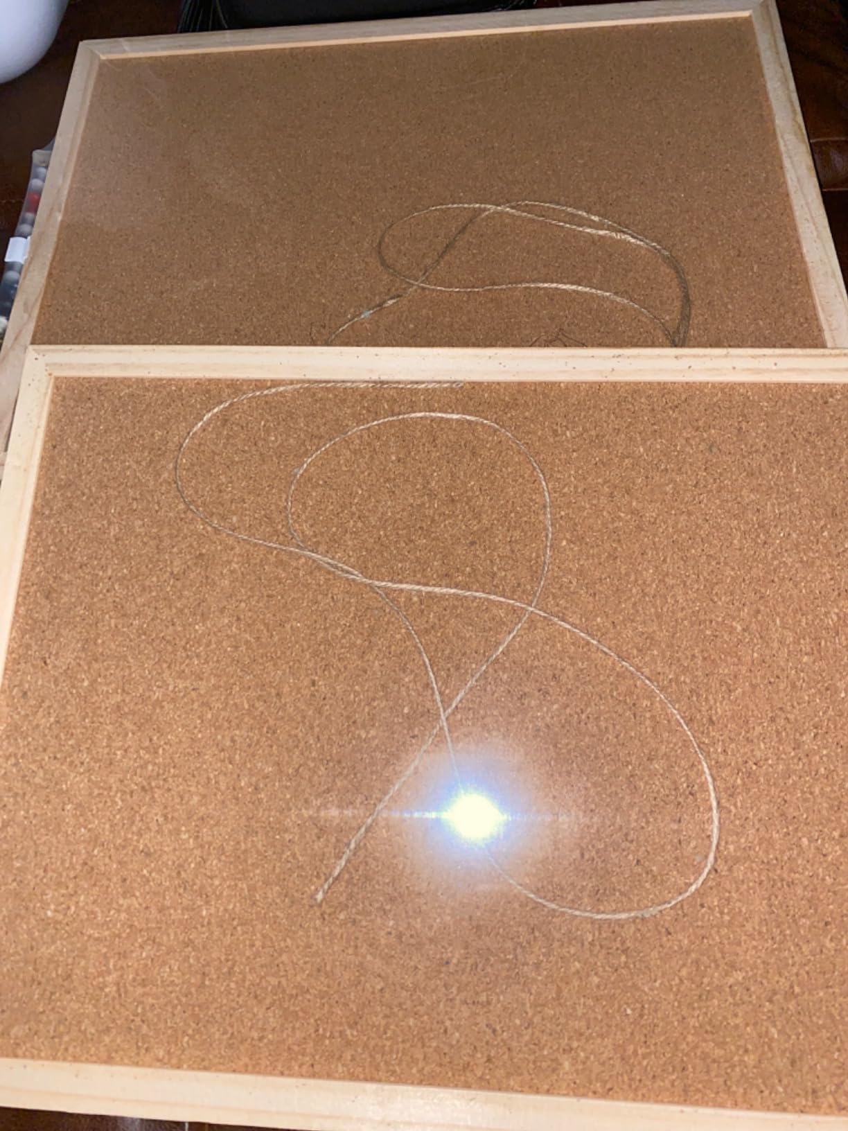 Amazon.com : KunKun Home Office Decor Cork Board - Magnetic & Writable ...