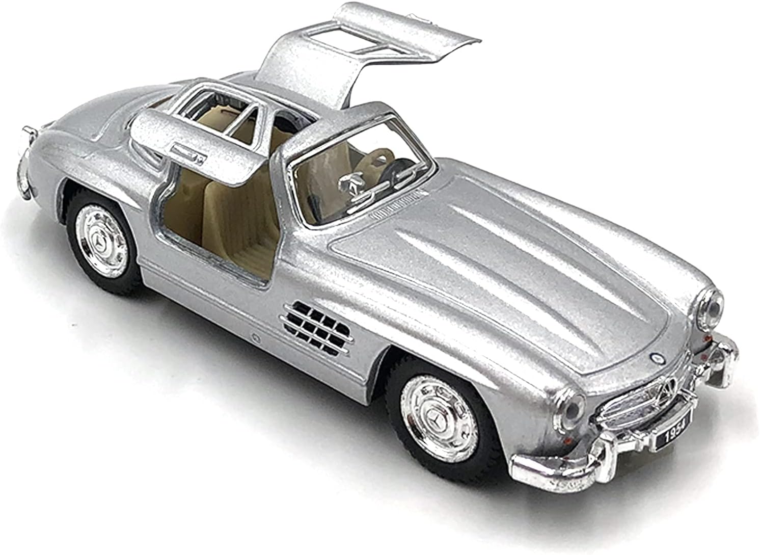 Mercedes Benz Scale Model (300 SL Silver) - BigaMart