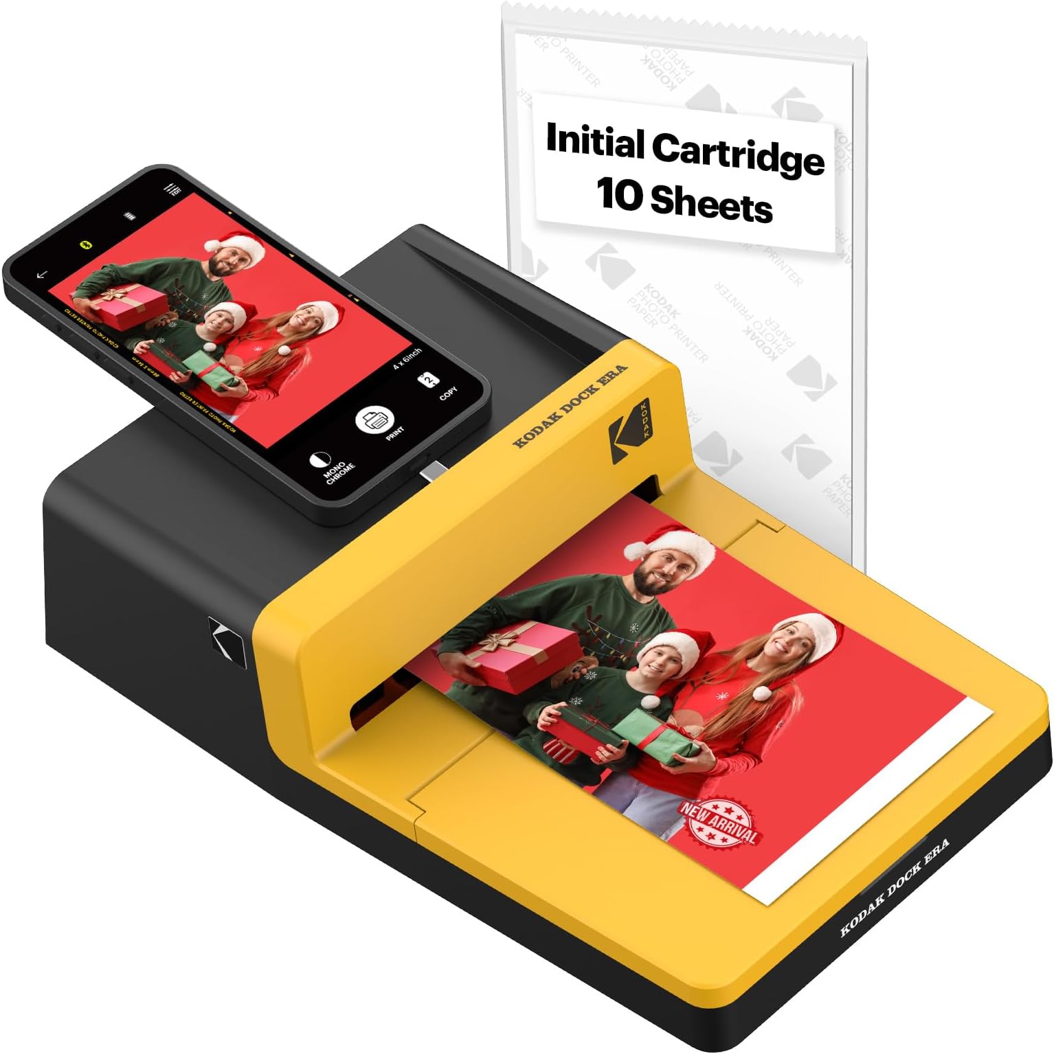 KODAK Dock ERA 4PASS Instant Photo Printer (4x6) (Instant Photo Printer ...