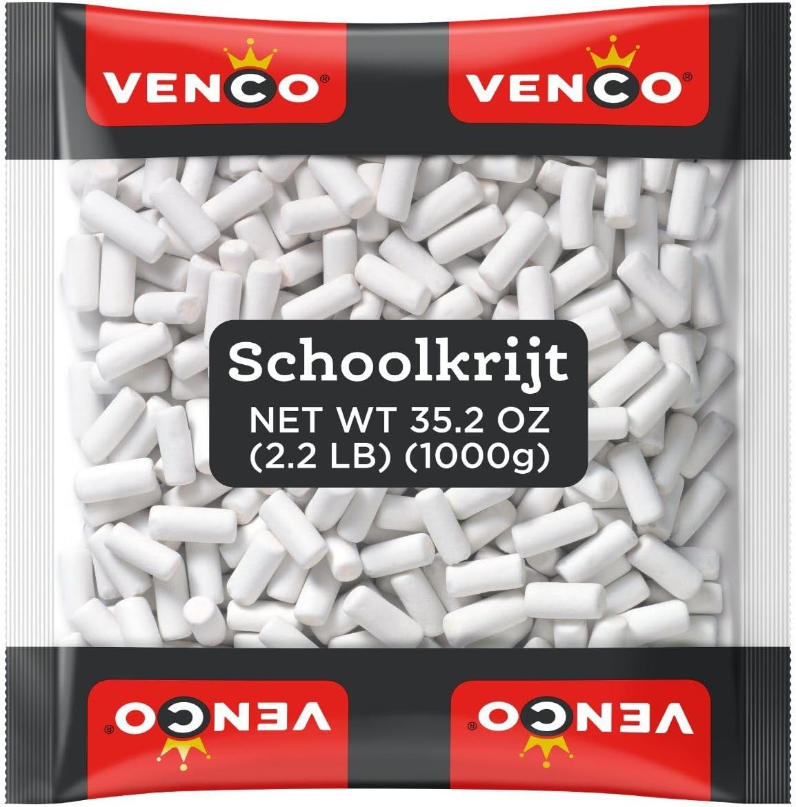 Amazon.com : Venco Schoolkrijt Licorice Chalk Candy - School Chalk ...