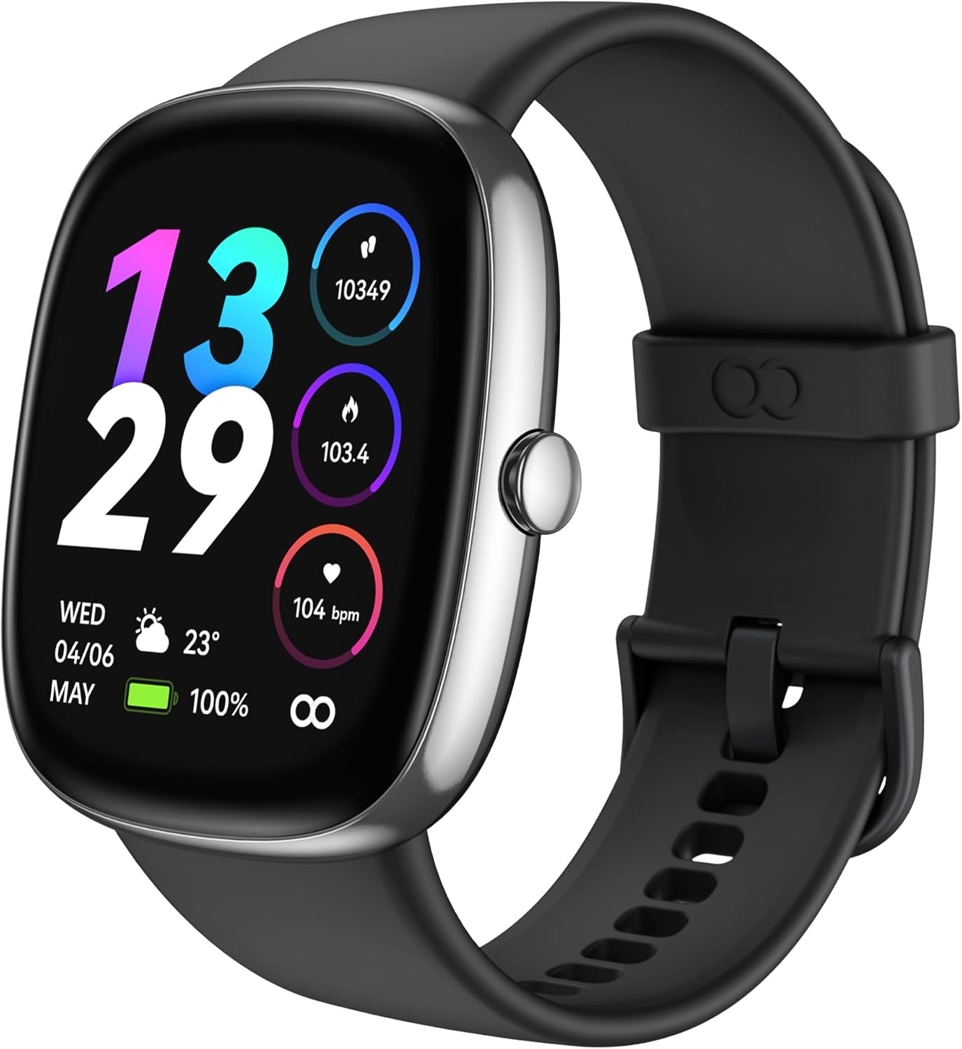 Health Fitness Tracker, 24/7 Heart Rate/SpO2/Sleep Monitor, 1.69 ...