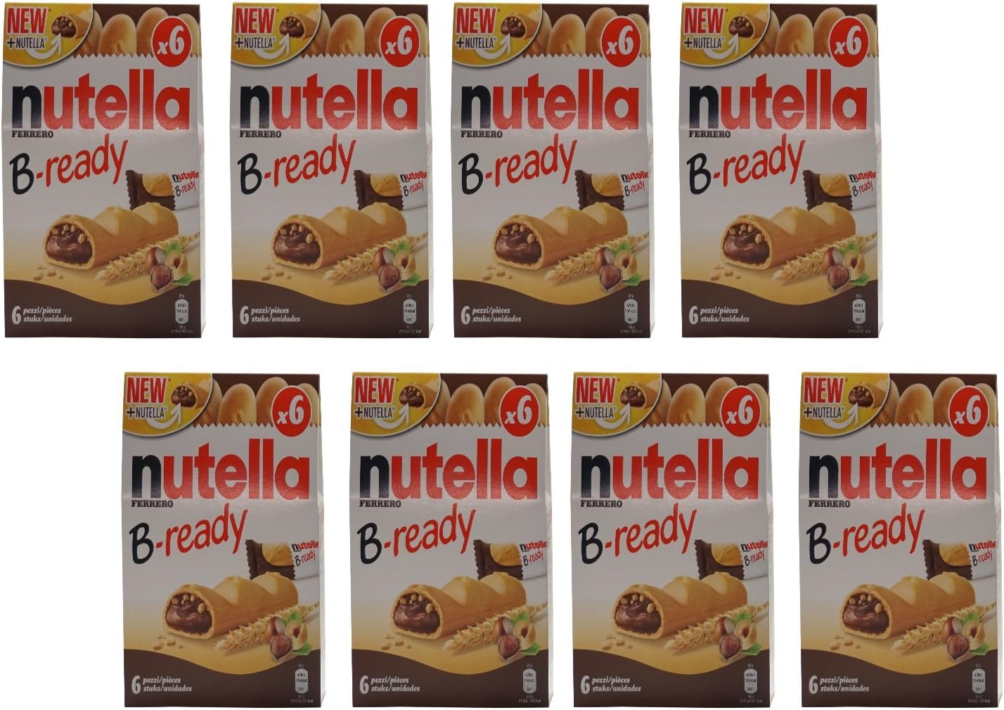 Amazon.com: Nutella B-Ready, 36 ct,1.74 lbs