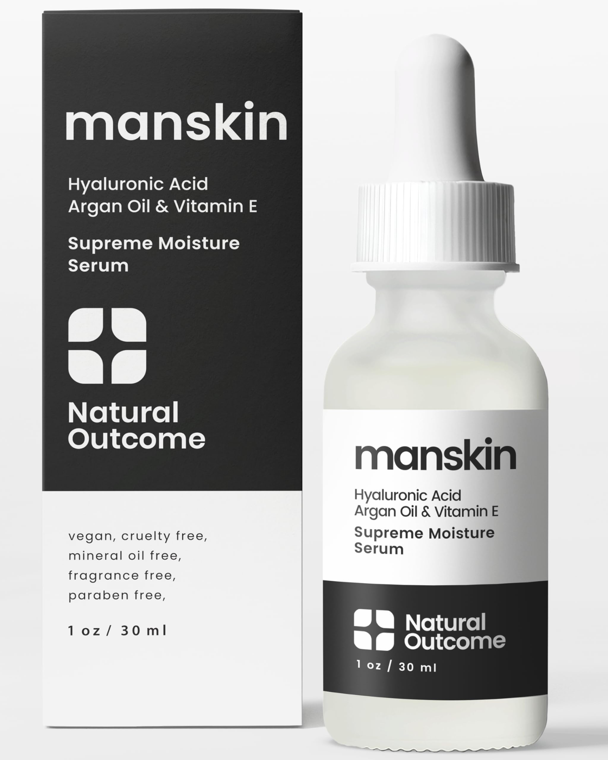Amazon.com: Natural Outcome Man Skin Supreme Moisture Serum Mens Serum ...