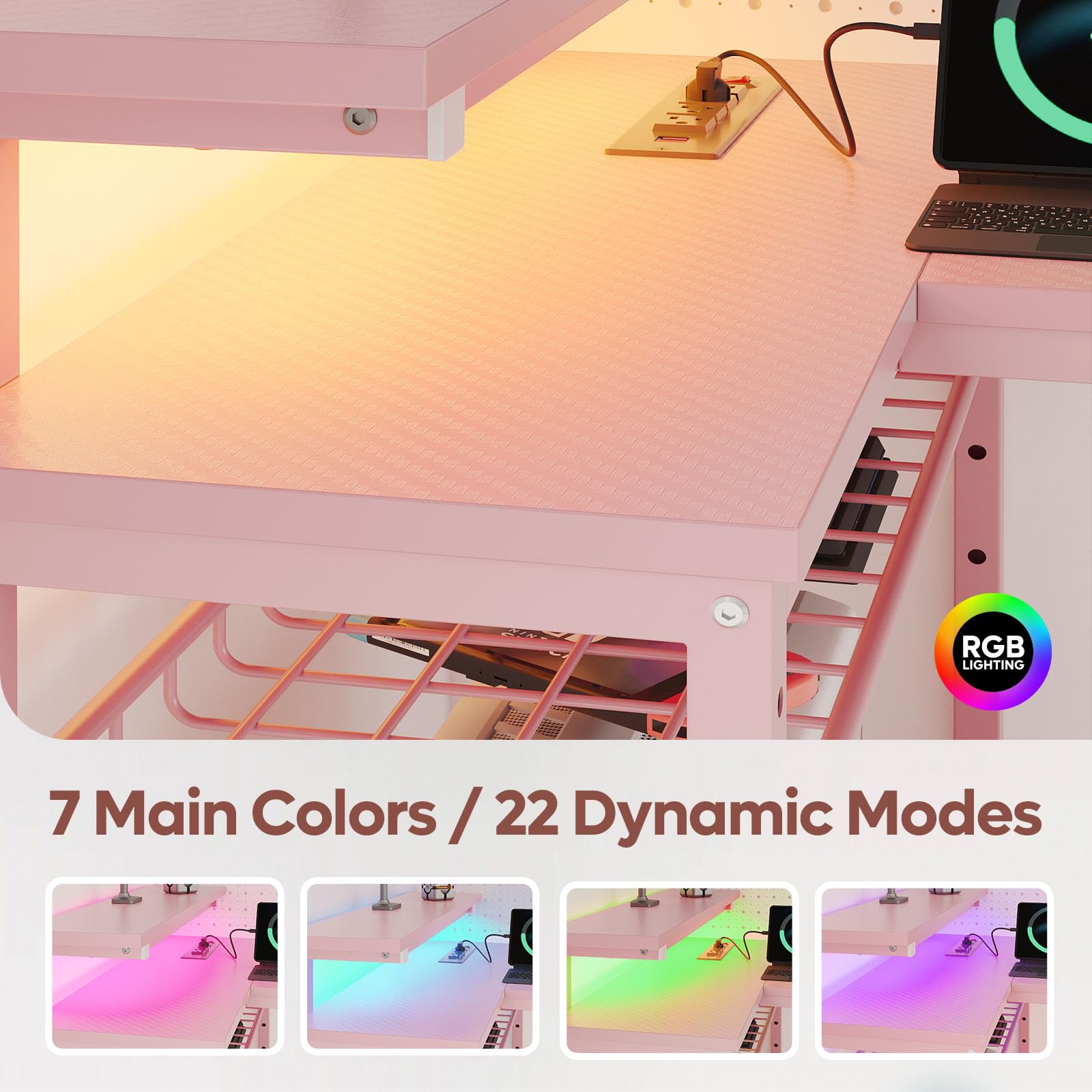 Snapklik.com : Bestier Gaming Desk