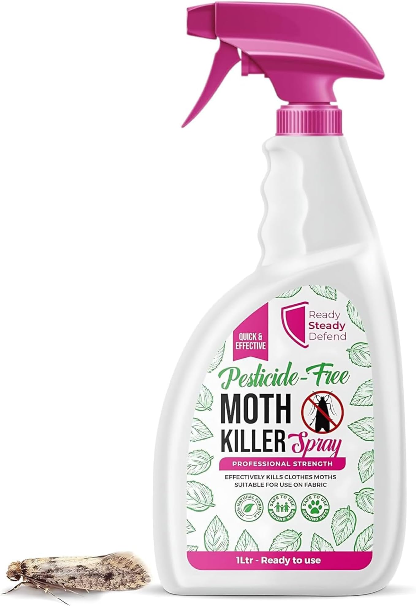 Acana Carpet and Fabric Moth Killer with Lavender Freshener Spray - 500 ...