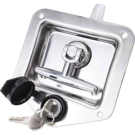 Amazon.com: L8815 Tool Box Latch T Handle Latches with Lock Highly ...