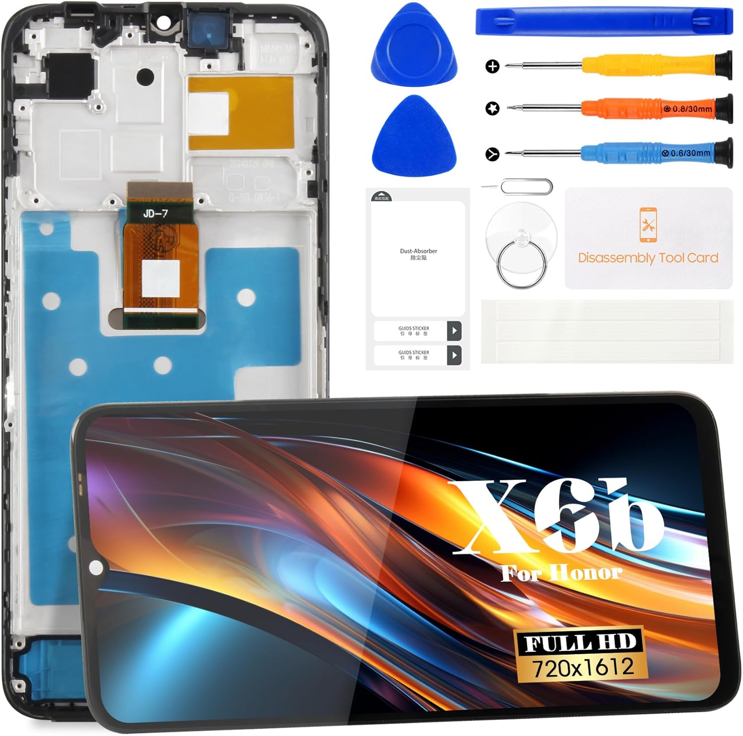 Amazon.com: for Huawei Honor X6B Screen Replacement for Huawei Honor X6B LCD Display for Huawei ...