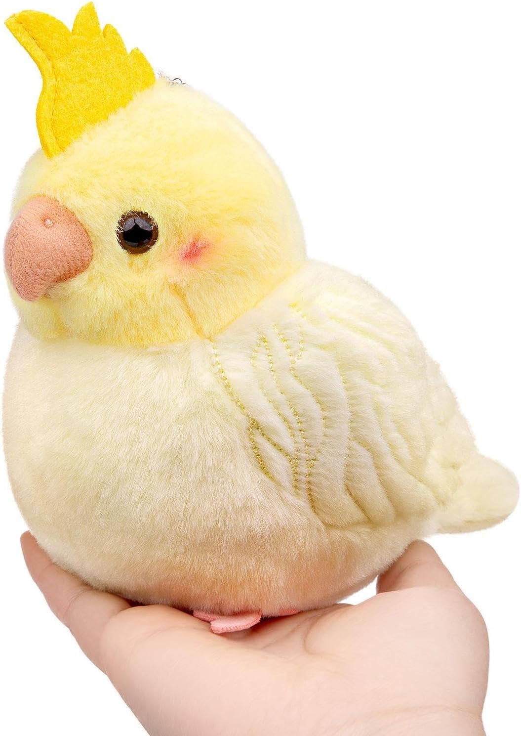 Amazon.com: lilizzhoumax Cockatiel Parrot Stuffed Animal Plush Toy ...