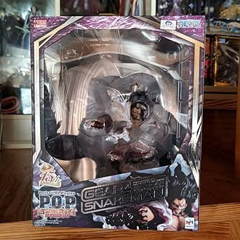 Amazon.co.jp: One Piece POP SA MAX Luffy Gear 4 Snakeman POP : Office ...