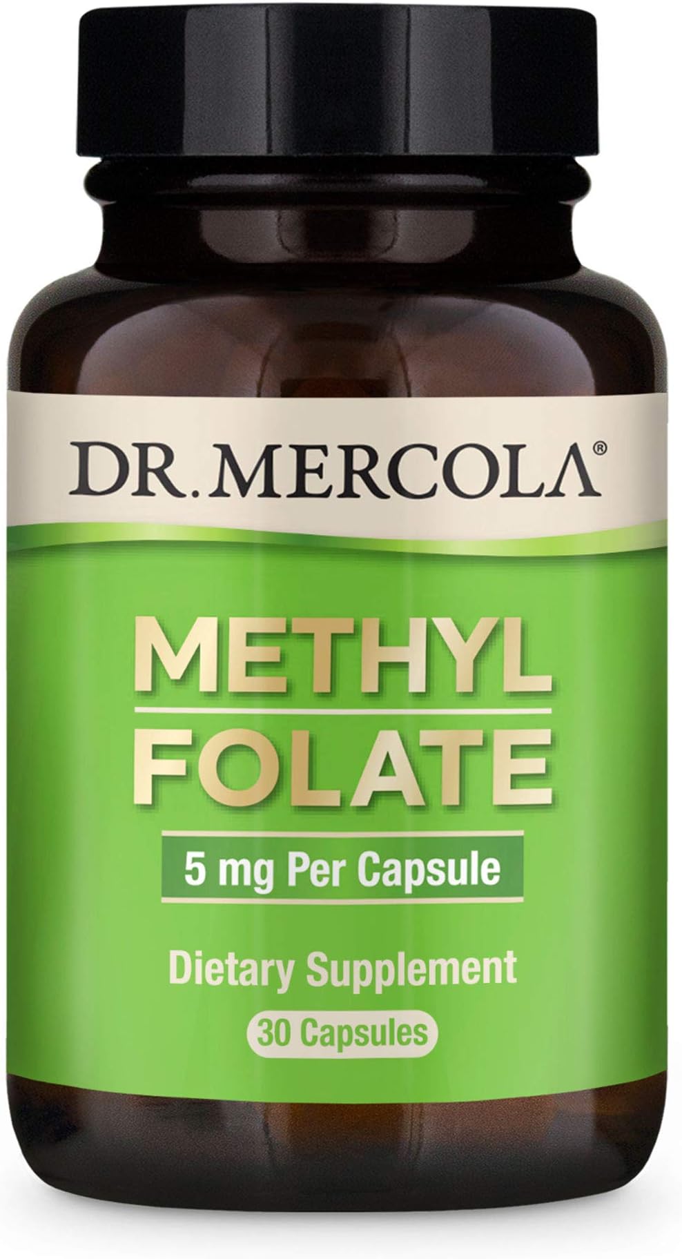 Amazon.com: Dr. Mercola, Methyl Folate Dietary Supplement, 30 Servings ...