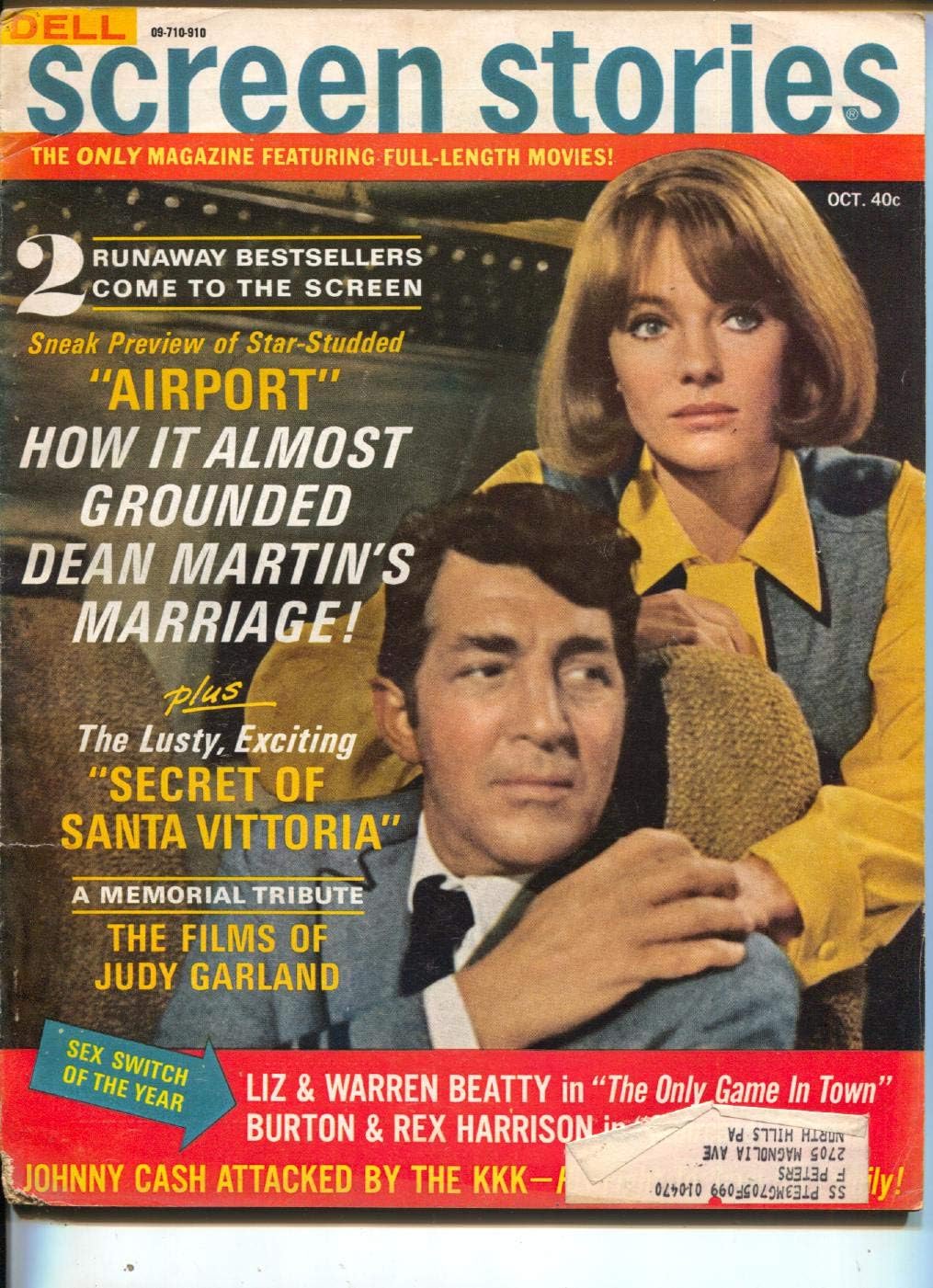 Screen Stories-Dean Martin-Faye Dunaway-Rex Harrison-Jacqueline Bisset ...