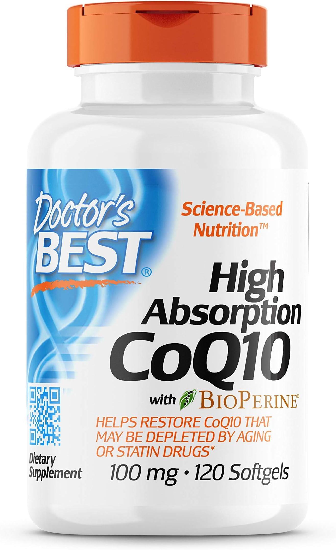 Amazon.com: Doctor's Best High Absorption CoQ10 with BioPerine, Gluten ...