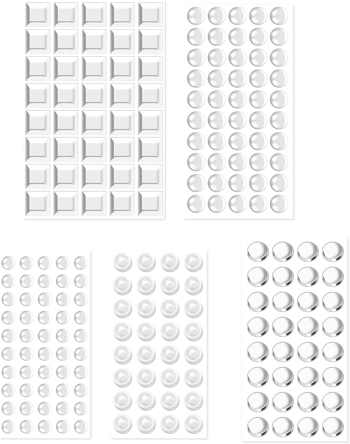 Amazon.com: 204 PCS Bump Dots for Visually Impaired, Adhesive Dot ...