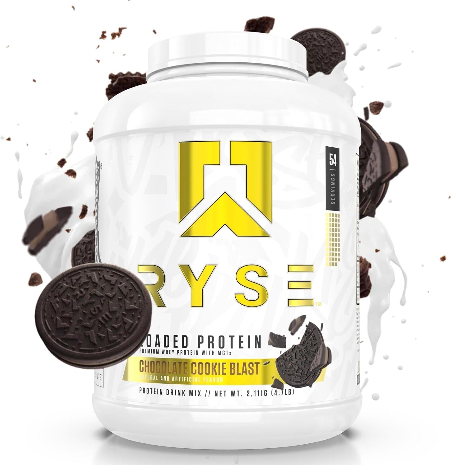 Ryse Chocolate Cookie Blast Loaded Protein Dietary Supplement, 1.8 kg ...