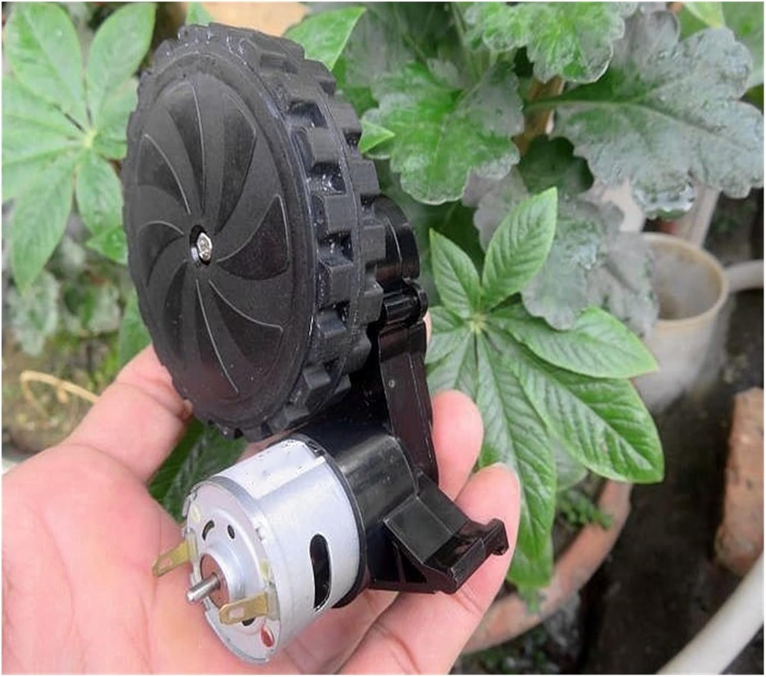 Amazon.com: High Torque Gear Motor 365 DC Gear Motor, Toy Car Gear ...