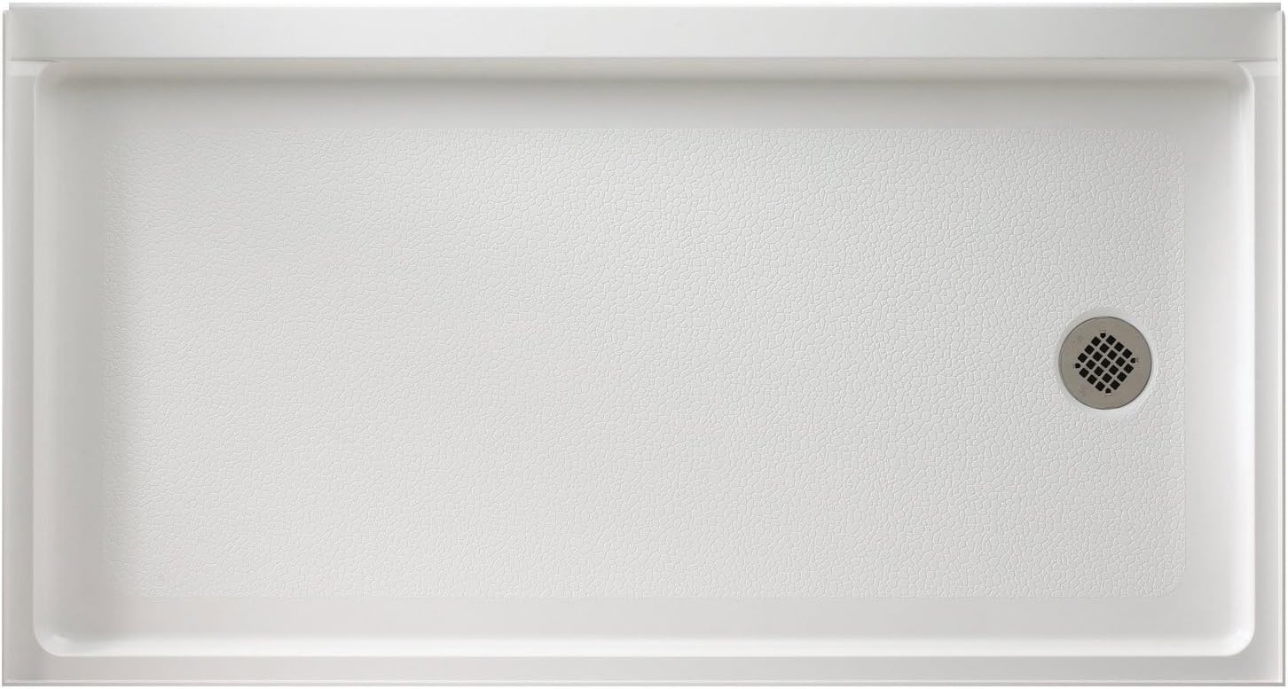 Swan FR03260RM.010 60-in L x 32-in W x 4.3125-in H Veritek Shower Base ...