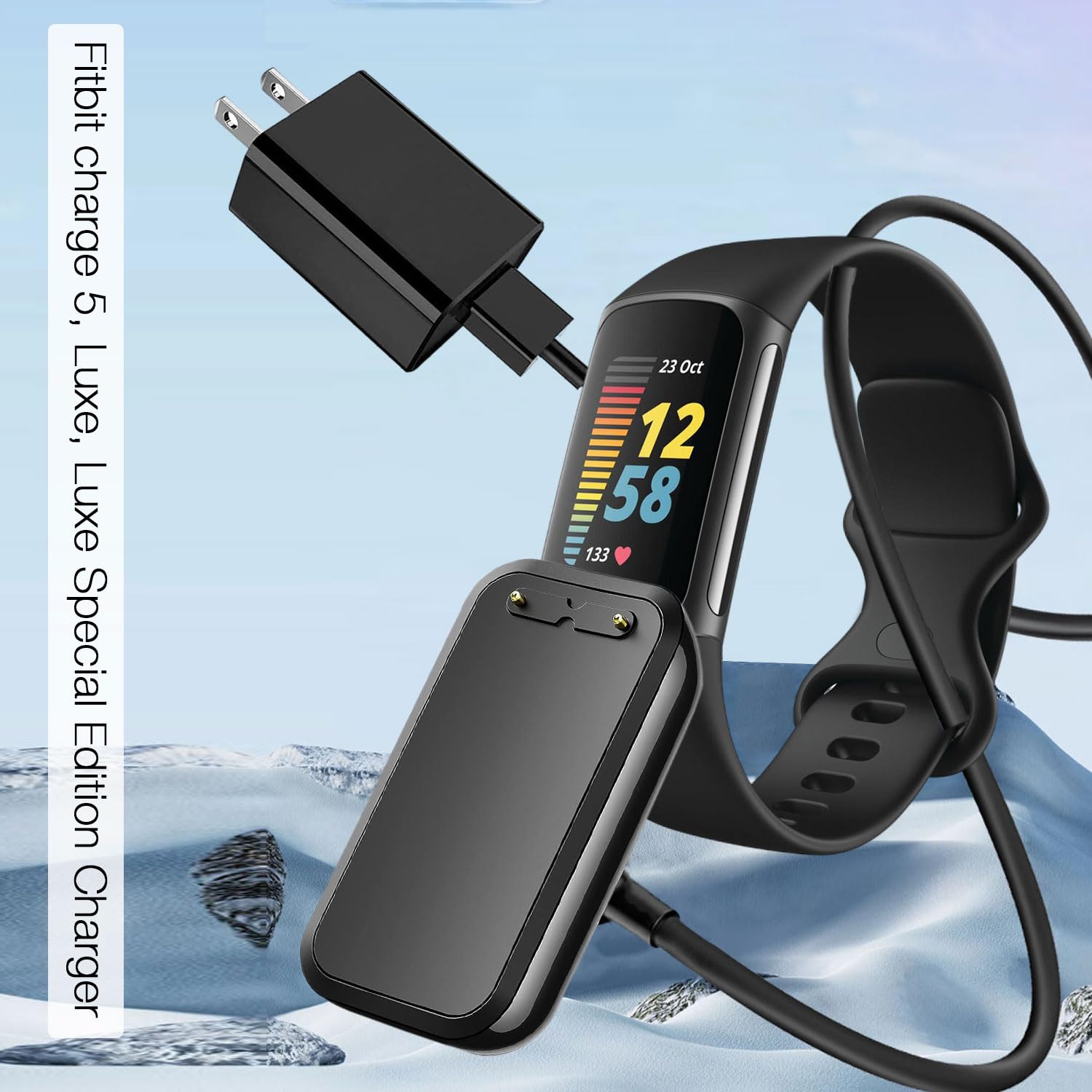 Snapklik.com : Watch Charger For Fitbit Charge 6/ Charge 5, Replacement ...