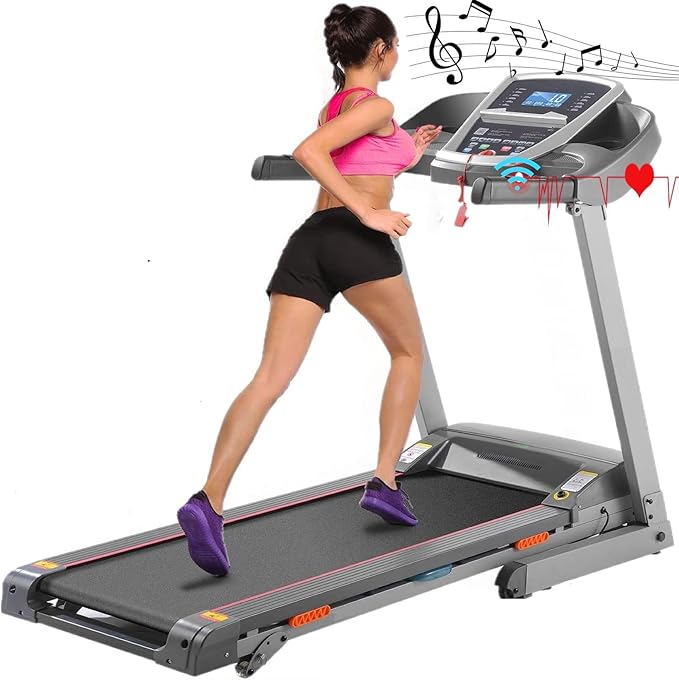 Amazon.com : Caroma Treadmill 300 lbs with Auto/Manual Incline, Folding ...