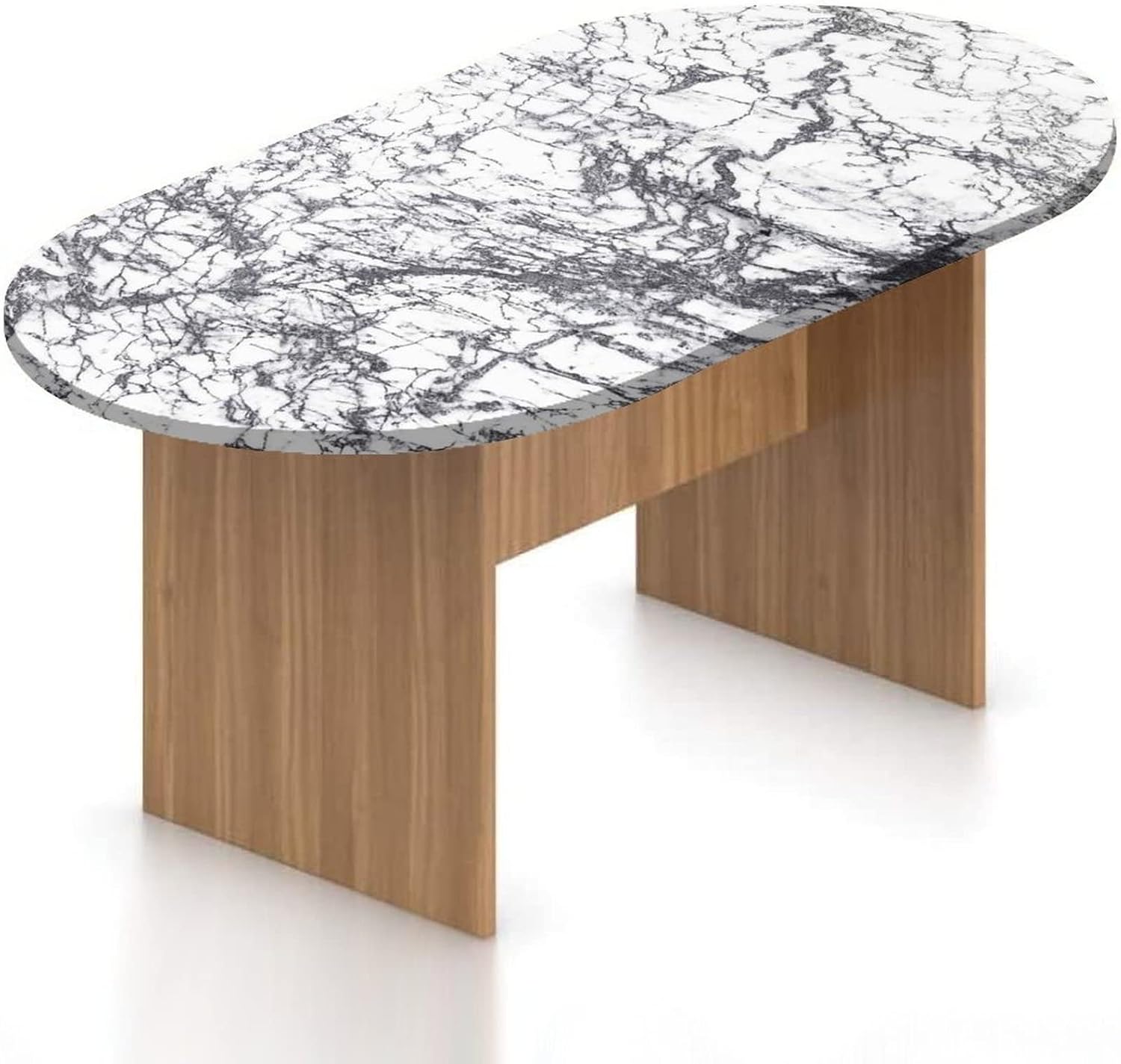 Amazon.com: Oval Fitted Patio Tablecloth,Apartment Decor Elastic Edged ...