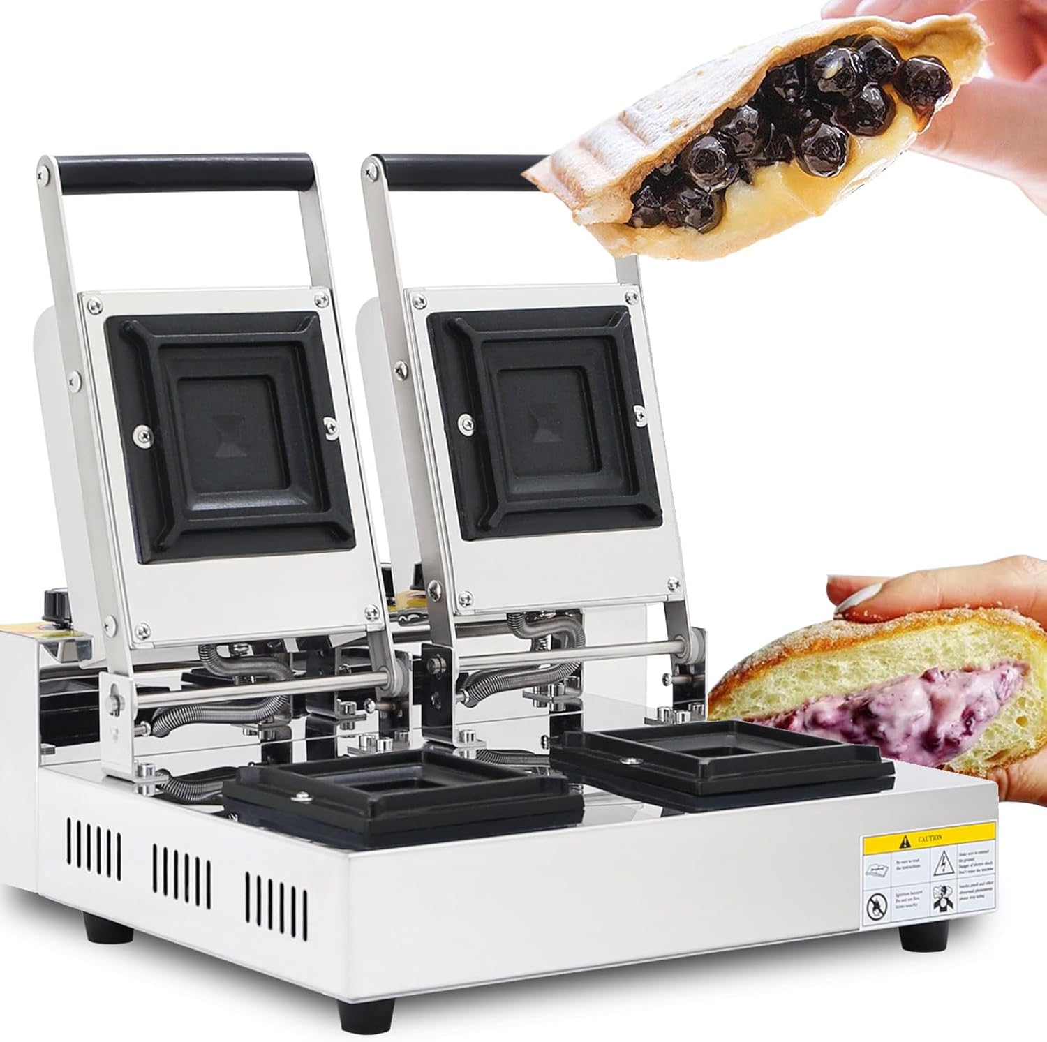 Amazon.com: Commercial Gelato Panini Press Electric Tapioca Pearls ...