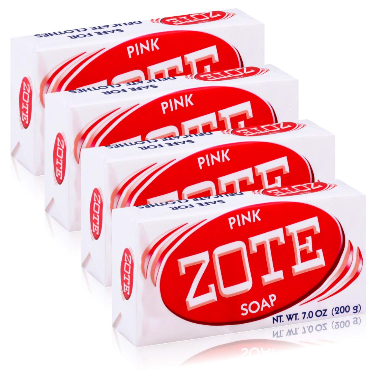 Amazon.com: Zote Laundry Soap Bar Pink 4 Bars 7.0 Ounce Each : Health ...