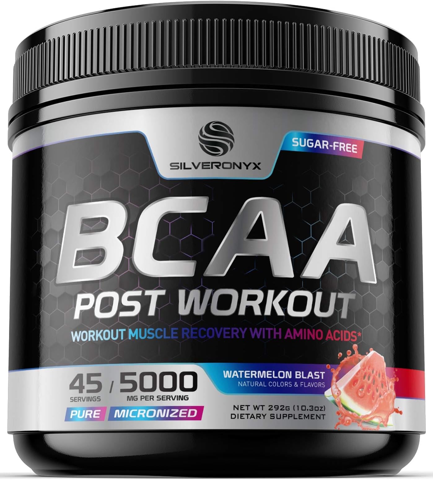 Amazon.com: NutritionBizz BCAA Powder, 5 Grams of BCAAs Amino Acids ...