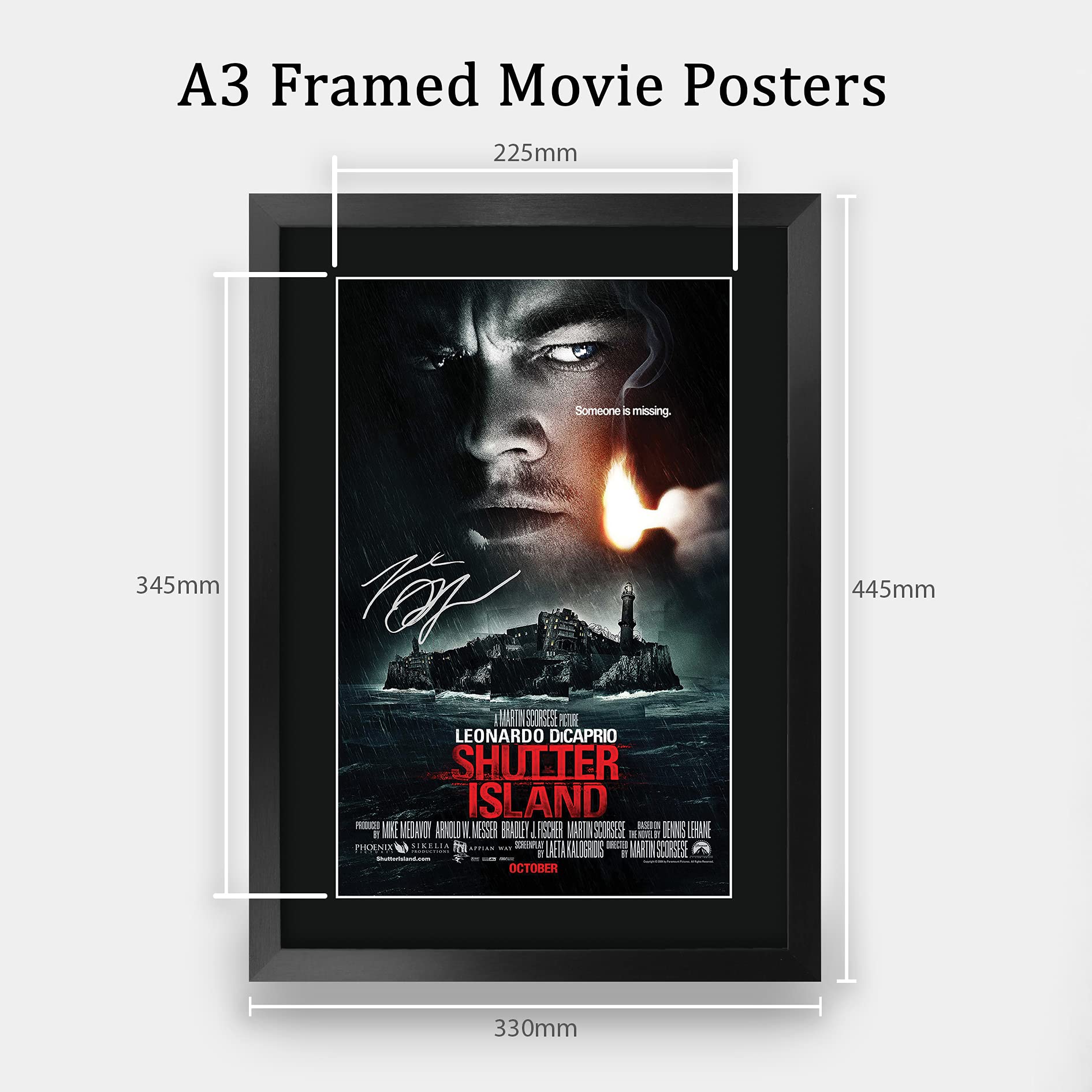 Leonardo Dicaprio Shutter Island Poster Shutter Island Posters
