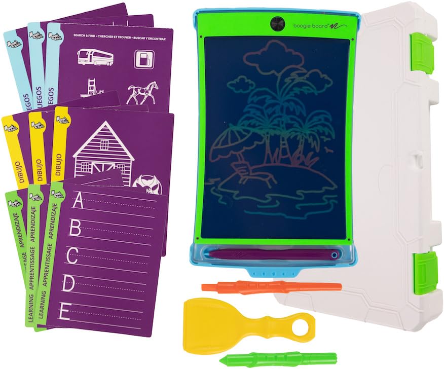 Amazon.com: Boogie Board Magic Sketch Carry Case Kit - White with Neon ...