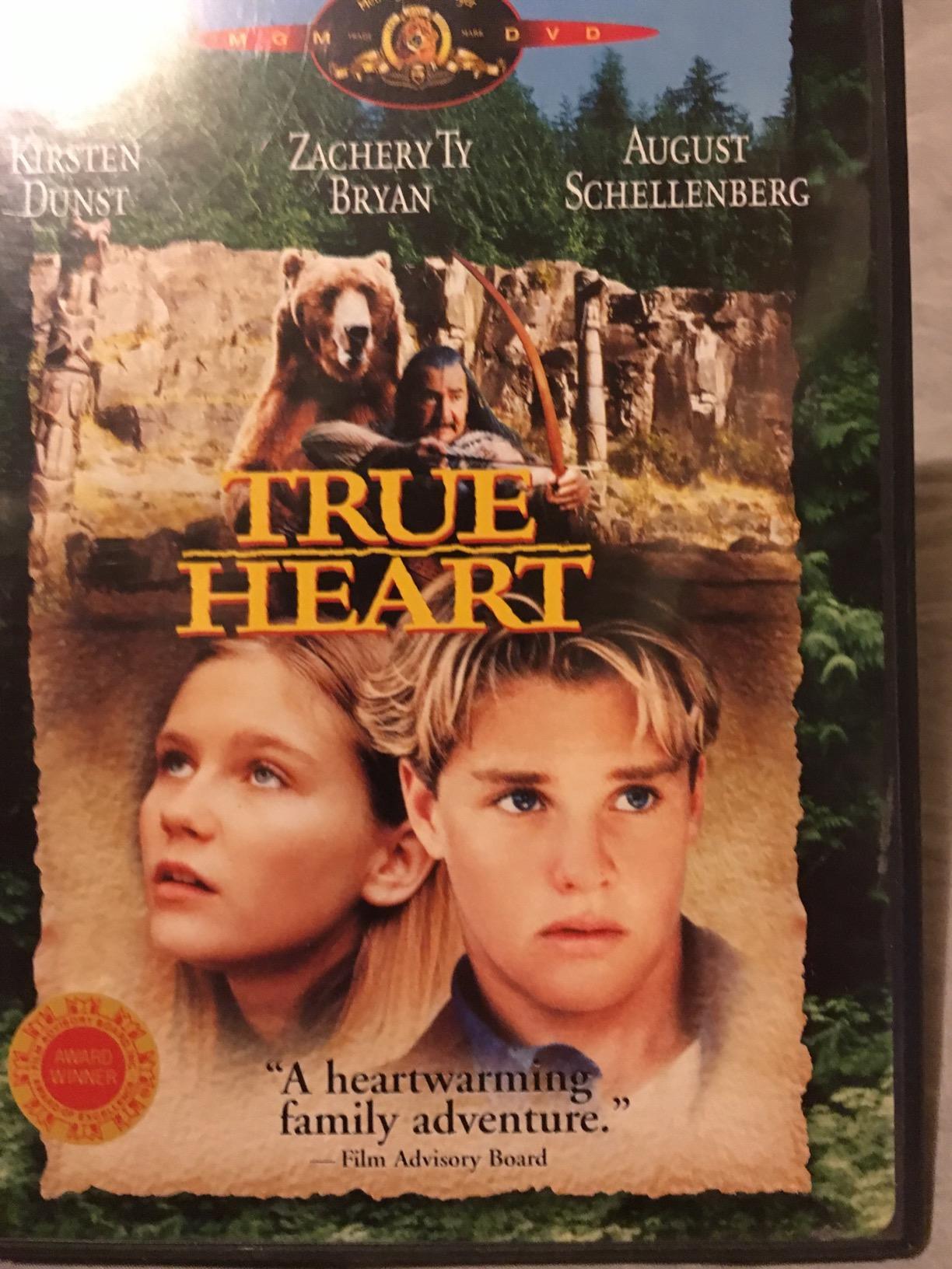 Amazon.com: True Heart [VHS] : Kirsten Dunst, Zachery Ty Bryan, August ...