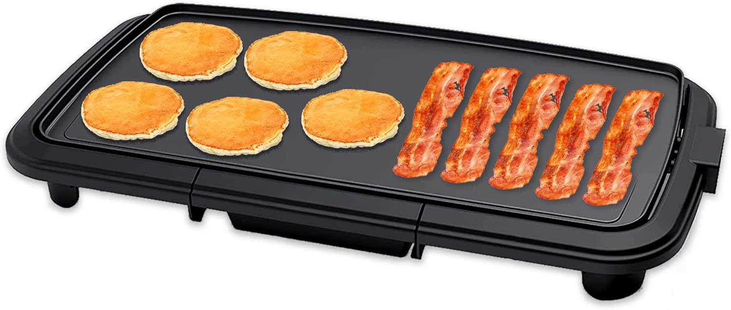 Amazon.com: 20-Inch Large Indoor Electric Griddle with Removable ...