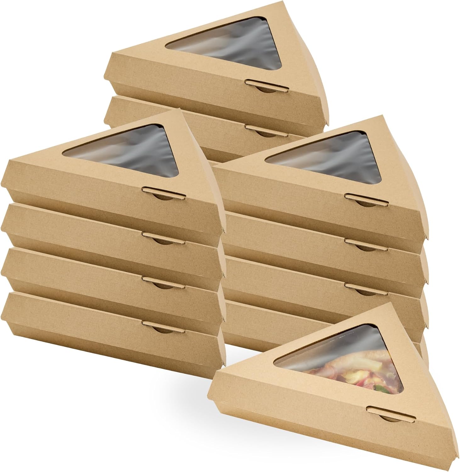 Amazon.com: Restaurantware-Eco Tek 9.25 x 9.25 x 2 Inch Pizza Slice ...