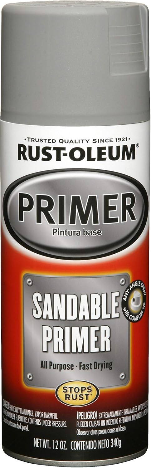 Rust-Oleum Spray Primer, Automotive, Dark Gray, 12 oz. (249415 ...