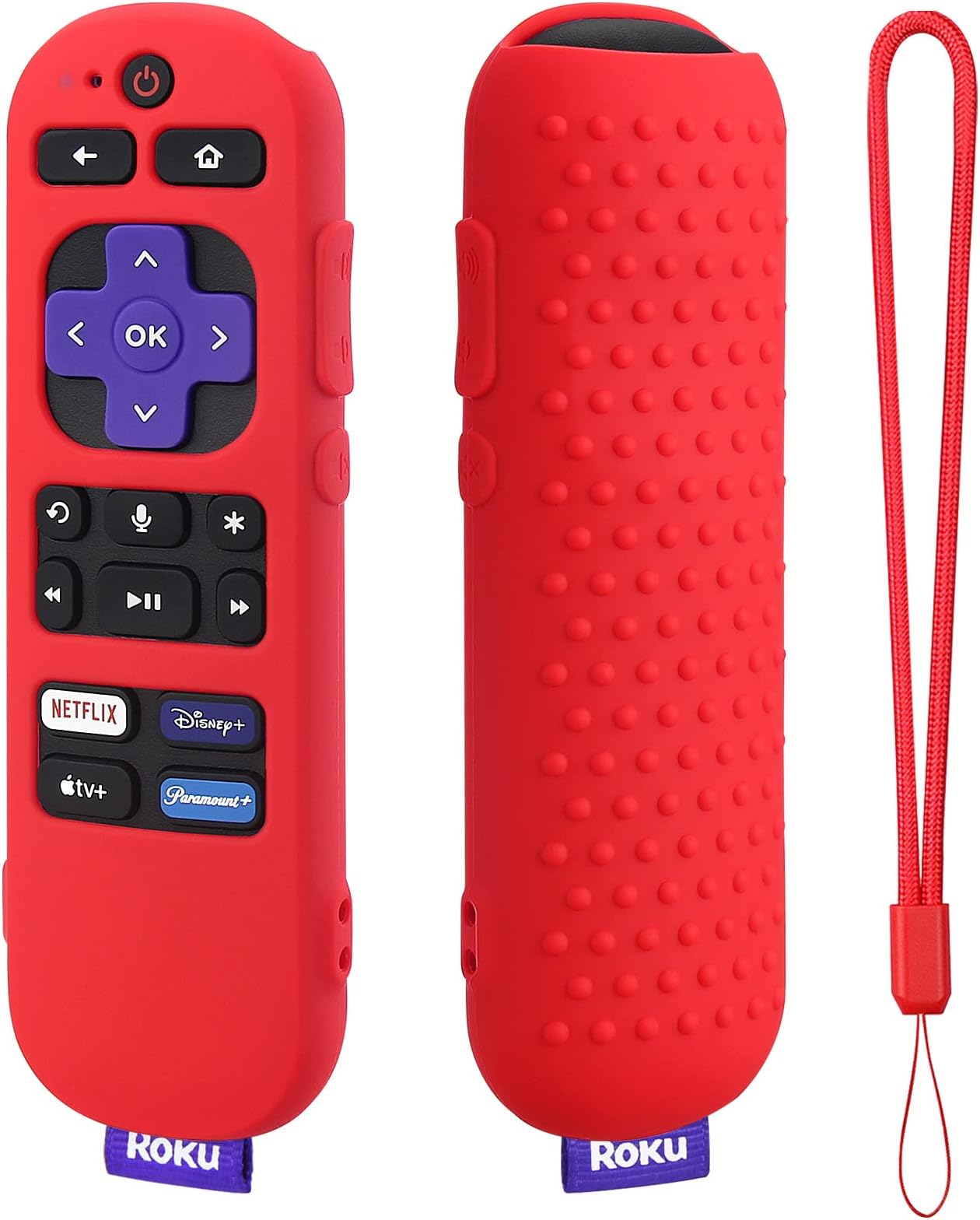 Amazon.com: Remote Cover Replacement for Roku Voice Remote (Official ...