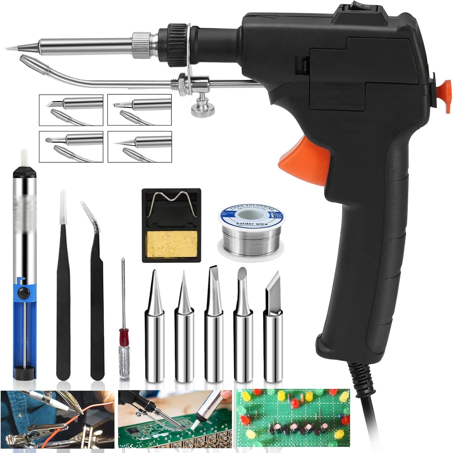 Kit de pistola de soldadura automática de 110 V, pistola de soldadura ...