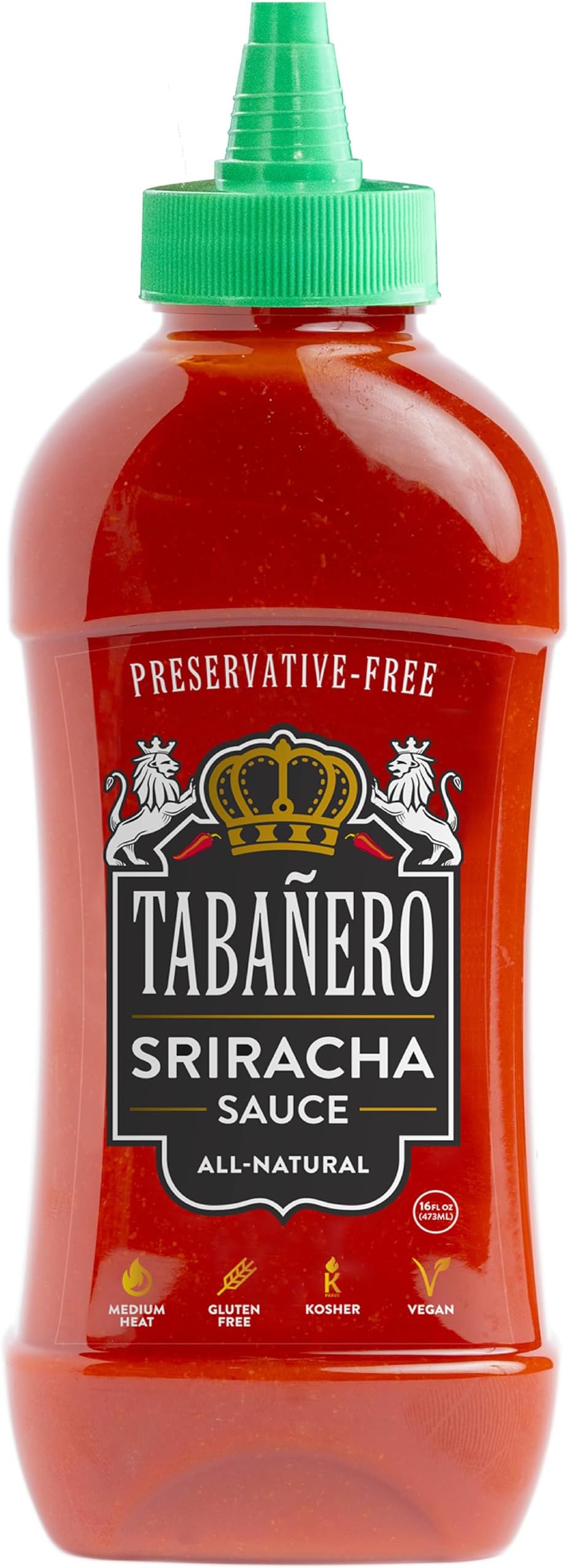 Amazon.com : Sriracha Hot Sauce by Tabañero, Sriracha Chili Sauce ...