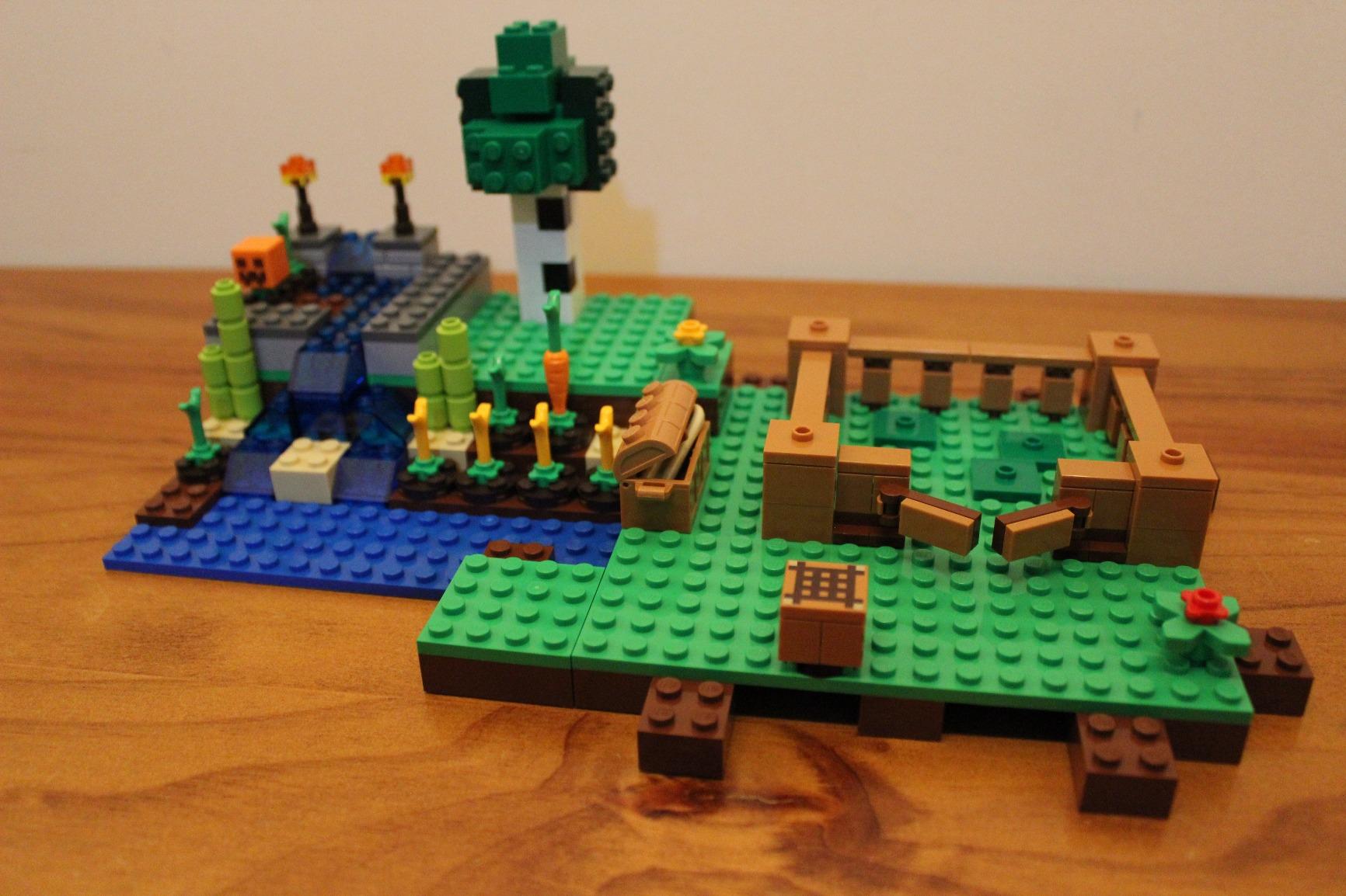 Amazon.com: LEGO Minecraft 21114 The Farm : Toys & Games