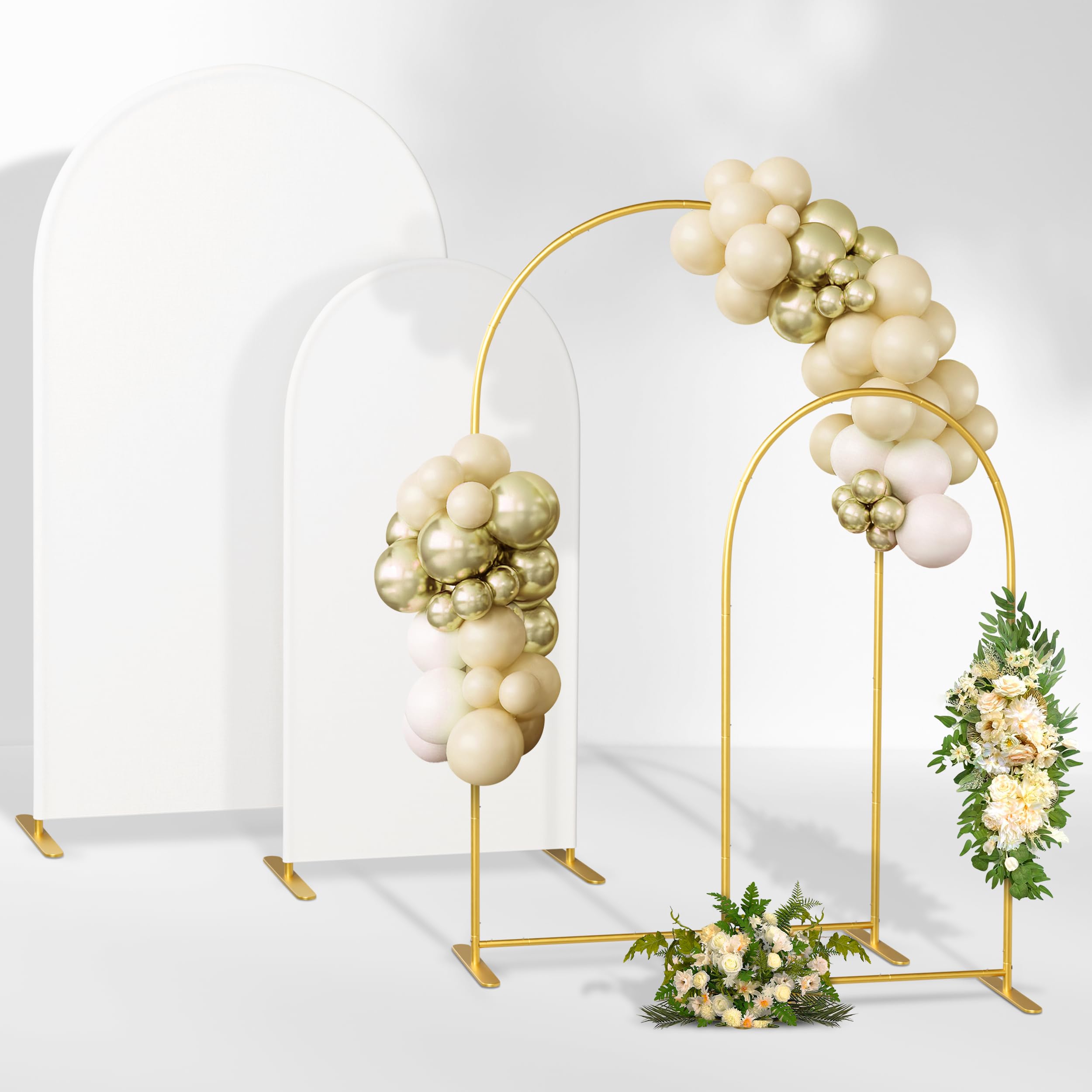 Amazon.com : SorelleShoppe Party Arch Backdrop Stand and Cover Set - 7 ...