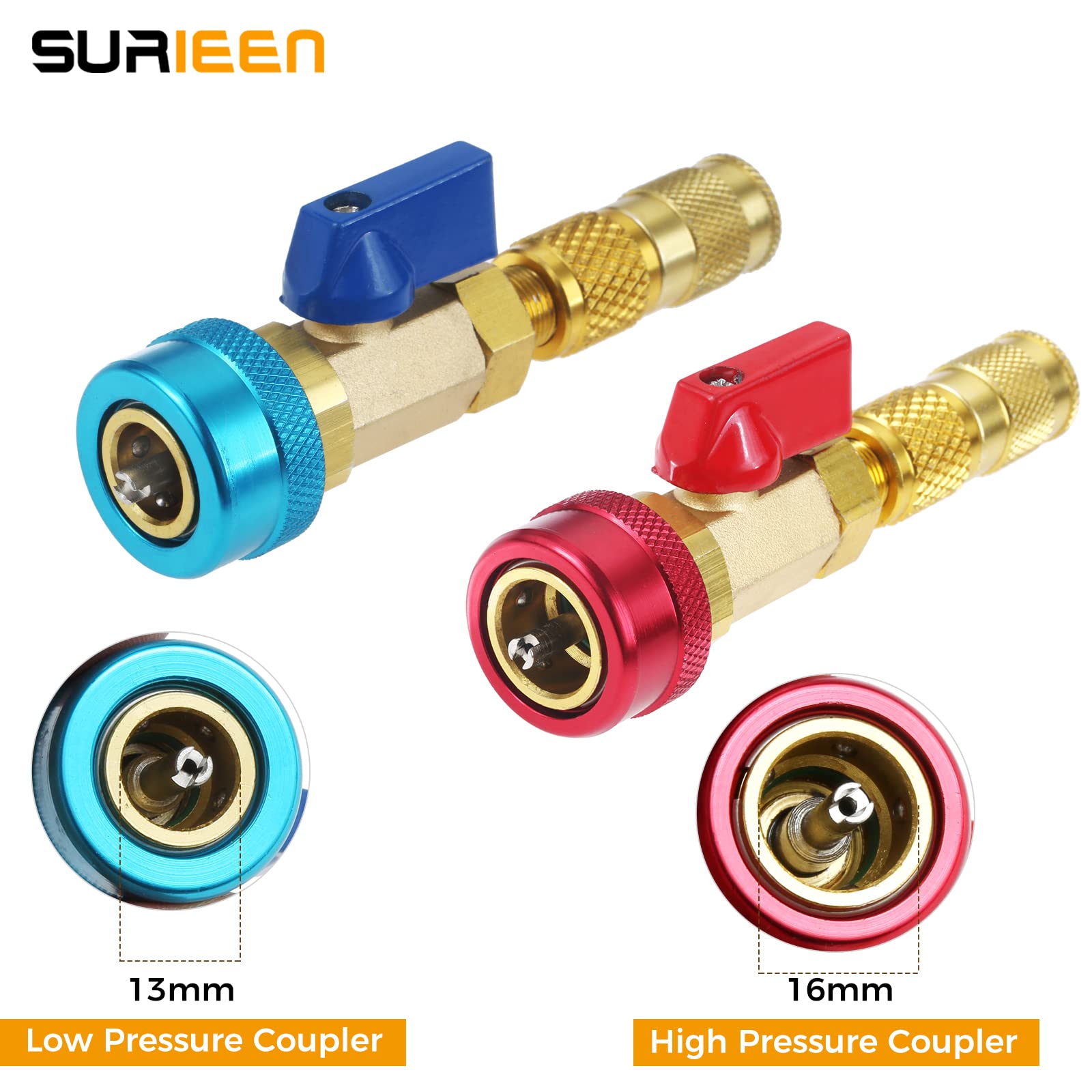 Snapklik.com : SURIEEN R134A Valve Core Quick Remover Installer Tool Set