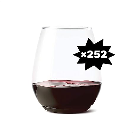 Amazon.com | TOSSWARE POP 14oz Vino SET OF 12, Premium Quality ...